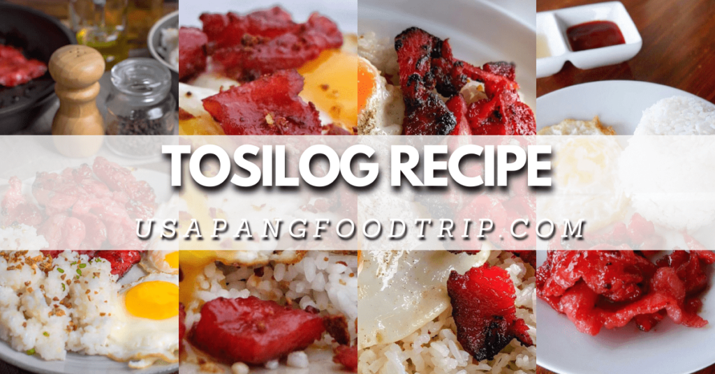 Tosilog Recipe A Filipino Breakfast - Usapang Foodtrip