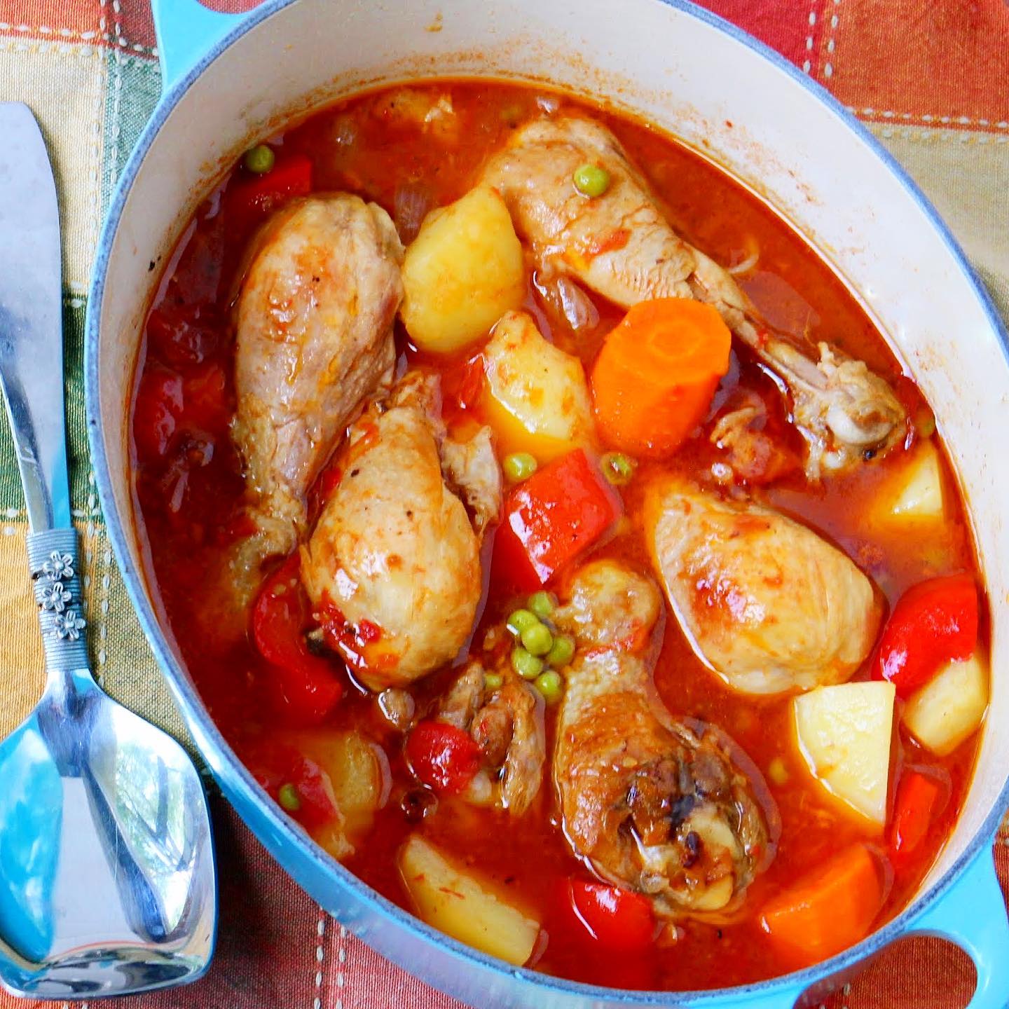 Filipino Style Chicken Afritada Recipe - Usapang Foodtrip